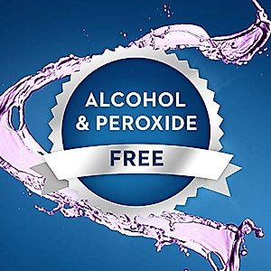 Crest 3D White Brilliance Alcohol Free Whitening Mouthwash, Clean Mint, 16.9 Fluid Ounce