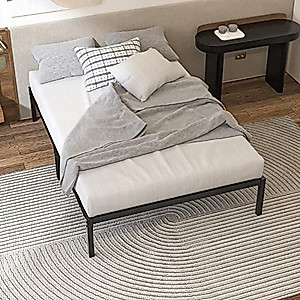 UYUK Metal Platform Bed Frame Full Size, Mattress Foundation with Steel Slat Support, Modern Design Easy Assembly
