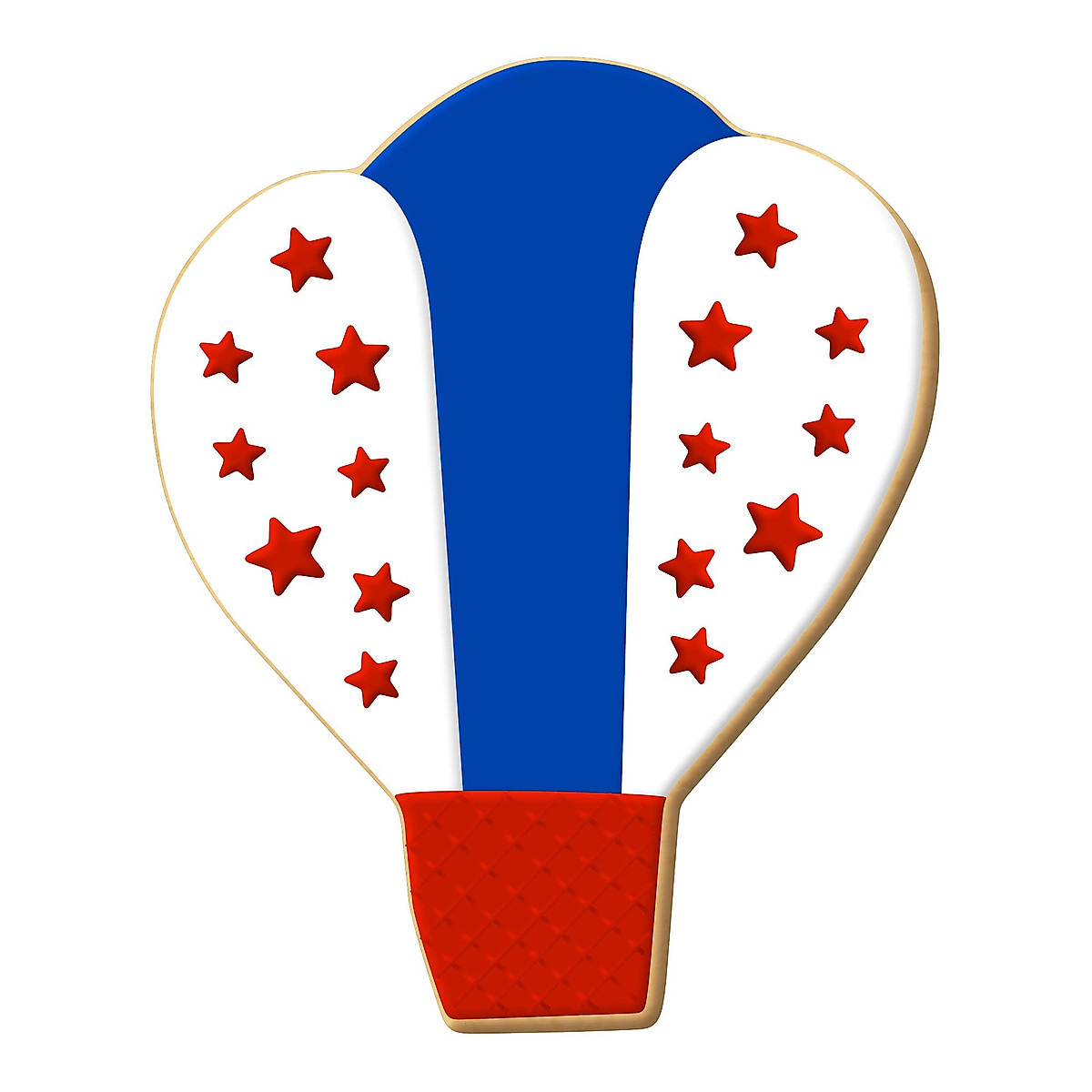 Foose Hot Air Balloon Cookie Cutter 4 Inch –Tin Plated Steel Cookie Cutters – Hot Air Balloon Cookie Mold