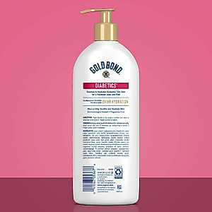 Gold Bond Diabetics' Dry Skin Relief Body Lotion, 18 oz., With Aloe to Moisturize & Soothe