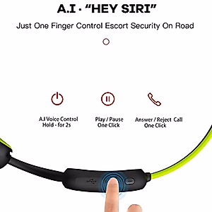 Pinetree Bone Conduction Headphones, Sport Open Ear Headphones Bluetooth,Wireless Lightweight Running Headphones with Mic Sweat Resistant Headset for Hiking, Driving, Cycling(Gray)