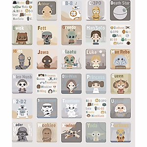 RoomMates Star Wars Infant Alphabet Peel & Stick Wallpaper by RoomMates, RMK11953RL