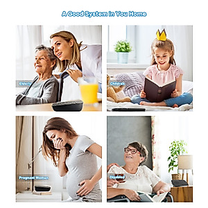 Hosmart Intercoms Wireless for Home,1/2 Mile Wireless Intercom System for Business Office,2022 Upgraded Version Room to Room Intercom (2 Packs)