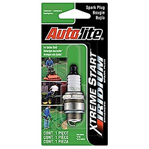 Autolite Xtreme Start Iridium Lawn & Garden Spark Plug Automotive Replacement, XST2974DP