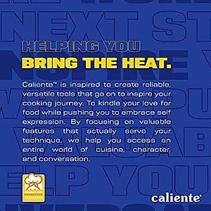 Caliente Nonstick Bakeware Set of 2 Cookie Sheets | Premium Medium & Small Baking Sheets | Durable Carbon Steel Baking Sets | Housewarming, Wedding, Chefs & Bakers Kitchen Gift