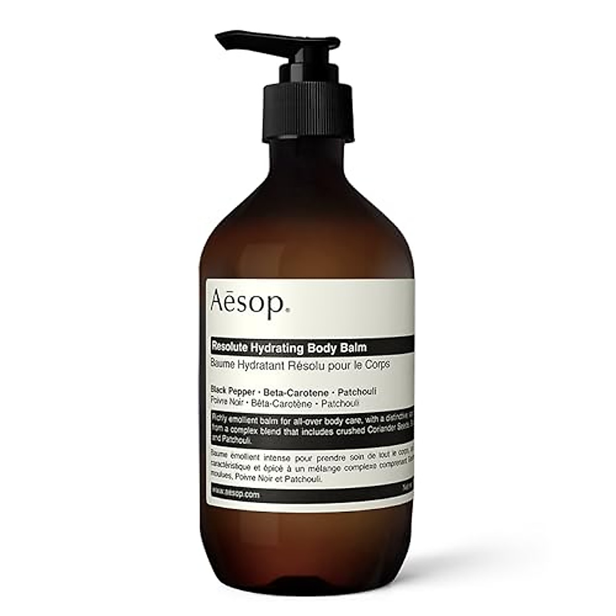 Aesop Resolute Hydrating Body Balm - Hydrate and Nourish The Skin - Formulated with Shea Butter, Oils of Wheat Germ, and Sweet Almond - 16.7 oz