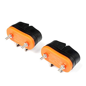 Mxeol Kayak Rope Cleat for Sailboat Hardware Hunting Climbing Sticks Cam Cleats Fast Entry Maximum for Line Sizes 5/8 Inch (W/Leading Ring)