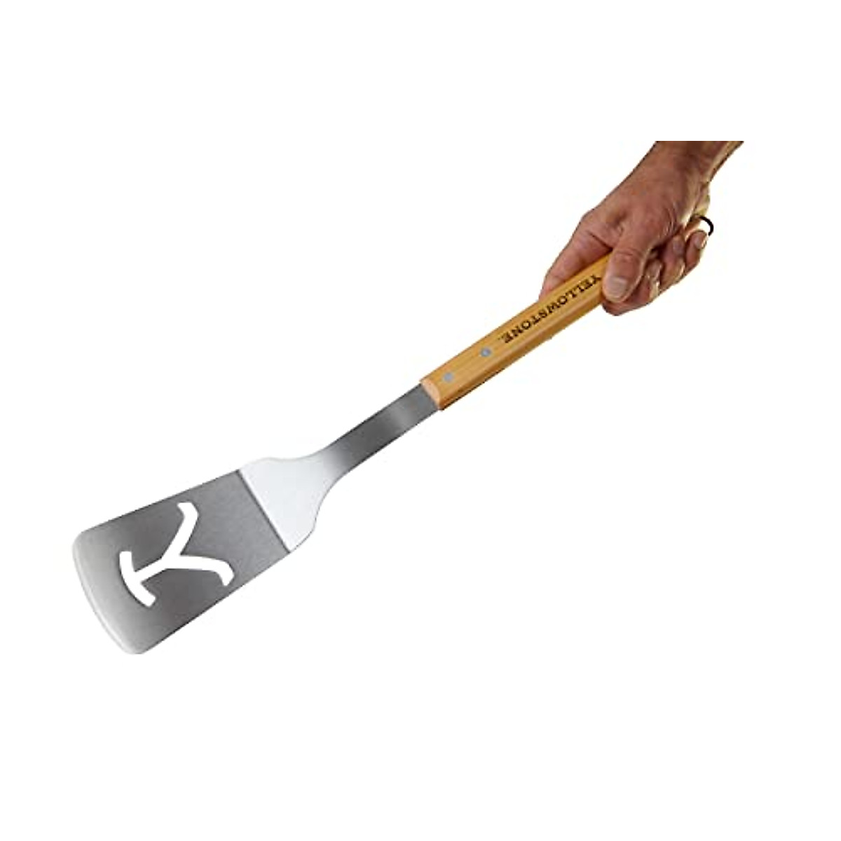 Y Yellowstone BBQ Tool Set - 2 pc Grill Set Includes Spatula and Tongs | Ideal BBQ Grill Accessories | Authentic Yellowstone Merchandise