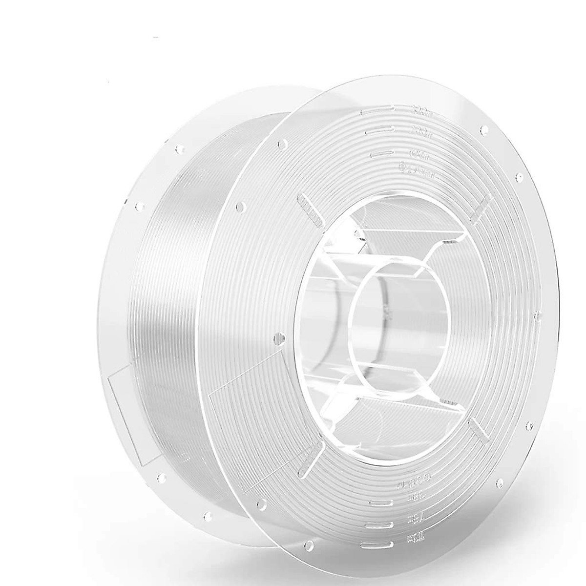SainSmart PRO-3 Tangle-Free Premium 1.75mm PETG 3D Printer Filament, Clear PETG, 2.2 LBS (1KG) Spool, Dimensional Accuracy +/- 0.02mm