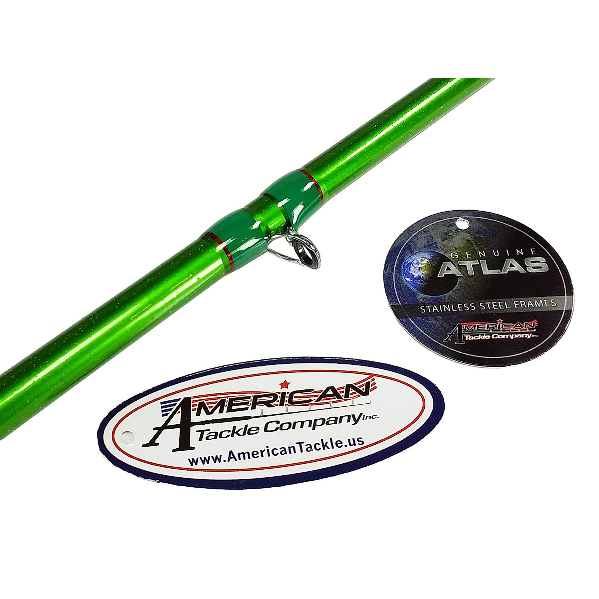 Carrot Stix Casting PRO Wild Wild Green Greenwater Inshore Fishing Rod (7 Foot, Medium Light)