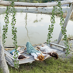 joyhalo 24 Pack 176Ft Fake Vines for Room Decor, Ivy Leaves Garland Greenery for Bedroom Decor, Aesthetic Hanging Vines for Wall Decor