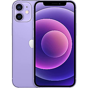 Apple iPhone 12 Mini, 64GB, Purple - Unlocked (Renewed Premium)