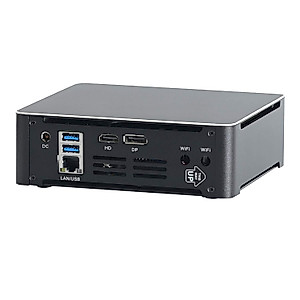 HUNSN 4K Mini PC, Desktop Computer, Server, 6 Cores I7 8750H, Windows 11 Pro or Linux Ubuntu, BM21b, DP, HDMI, 6 x USB3.0, Type-C, LAN, Smart Fan, 16G RAM, 512G SSD
