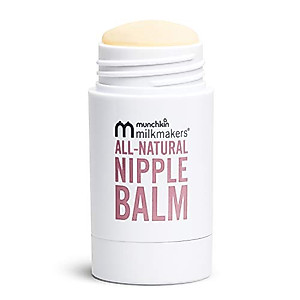 Munchkin® Milkmakers® Twist-Stick Nipple Balm, All-Natural, Lanolin-Free and Soothing for Breastfeeding Moms