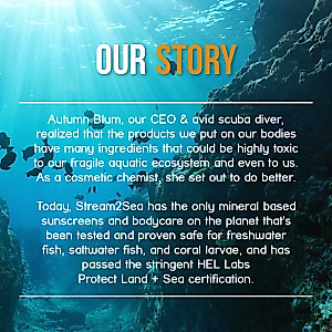 STREAM 2 SEA Boaters and Campers Hair Shampoo and Conditioner Set, 4 oz Reef Safe Fragrance Free All Natural Shampoo and Conditioner For Camping, Hiking and Boating, Paraben Free Hair Care