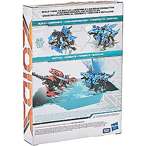 ZOIDS Hasbro Giga Battlers Alpha Shadow - Wolf-Type Buildable Beast Figure with Motorized Motion - Toys for Kids Ages 8 and Up, 60 Pieces (E5546)