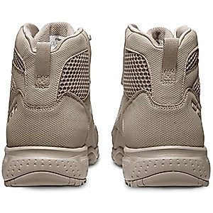 CQR Men's Military Tactical Boots, Lightweight 6 Inches Combat Boots, Durable EDC Outdoor Work Boots, No Zip Desert Sand, 13