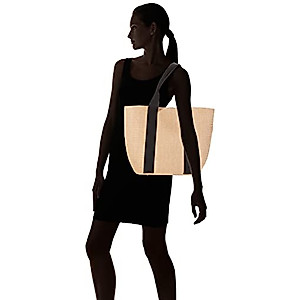 The Drop Women's Tracy Large Canvas Tote, Black, One Size