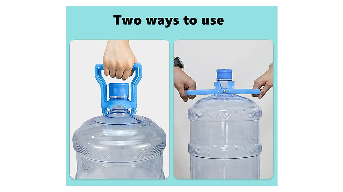 Ergonomic 5 Gallon Water Bottle Handle - Easy Lift Design