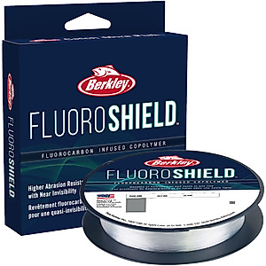 Berkley FluoroShield™, Clear, 12lb | 5.4kg, 300yd | 274m Fishing Line, Suitable for Freshwater Environments