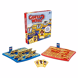 Hasbro Gaming Guess Who? Board Game, with People and Pets Cards, The Original Guessing Game for Kids, Ages 6 and Up (Amazon Exclusive)