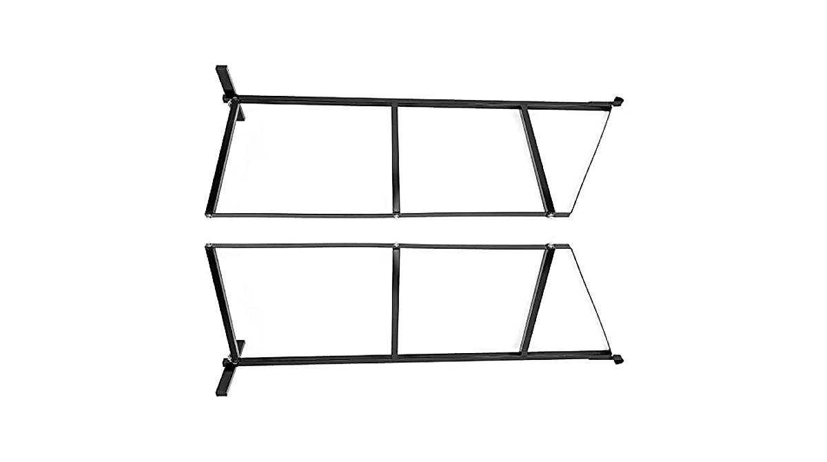 KUAFU Shipping Container Shelf Brackets - Sturdy & Easy Install