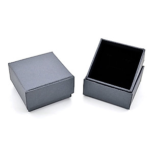 SILVERCLOSEOUT Rhodium Plated Sterling Silver Wide Square Cut Womens Cubic Zirconia Statement Ring - Size 11