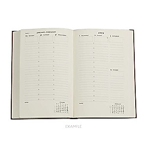 Paperblanks 18 Month Diaries 2023-2024 Concord | Vertical | Maxi (135 × 210 mm)