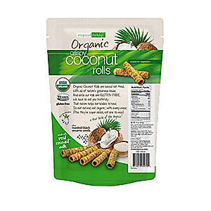 Tropical Fields Organic Crispy Coconut Rolls, 11 Oz
