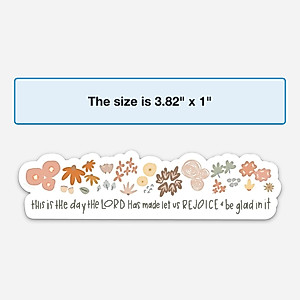 Swaygirls Christian magnet | Religious magnets | Faith fridge magnets | Bible verse quotes | This is day the Lord has made