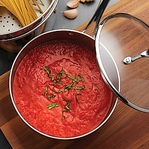 Tramontina Covered Sauce Pan Tri-Ply Clad (3 Qt), 80116/035DS