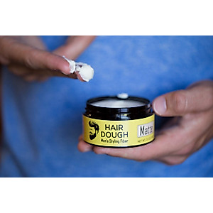 Hair Dough Styling Clay For Men, Matte Finish Molding Hair Wax Paste Quiff, Strong Hold Without The Shine