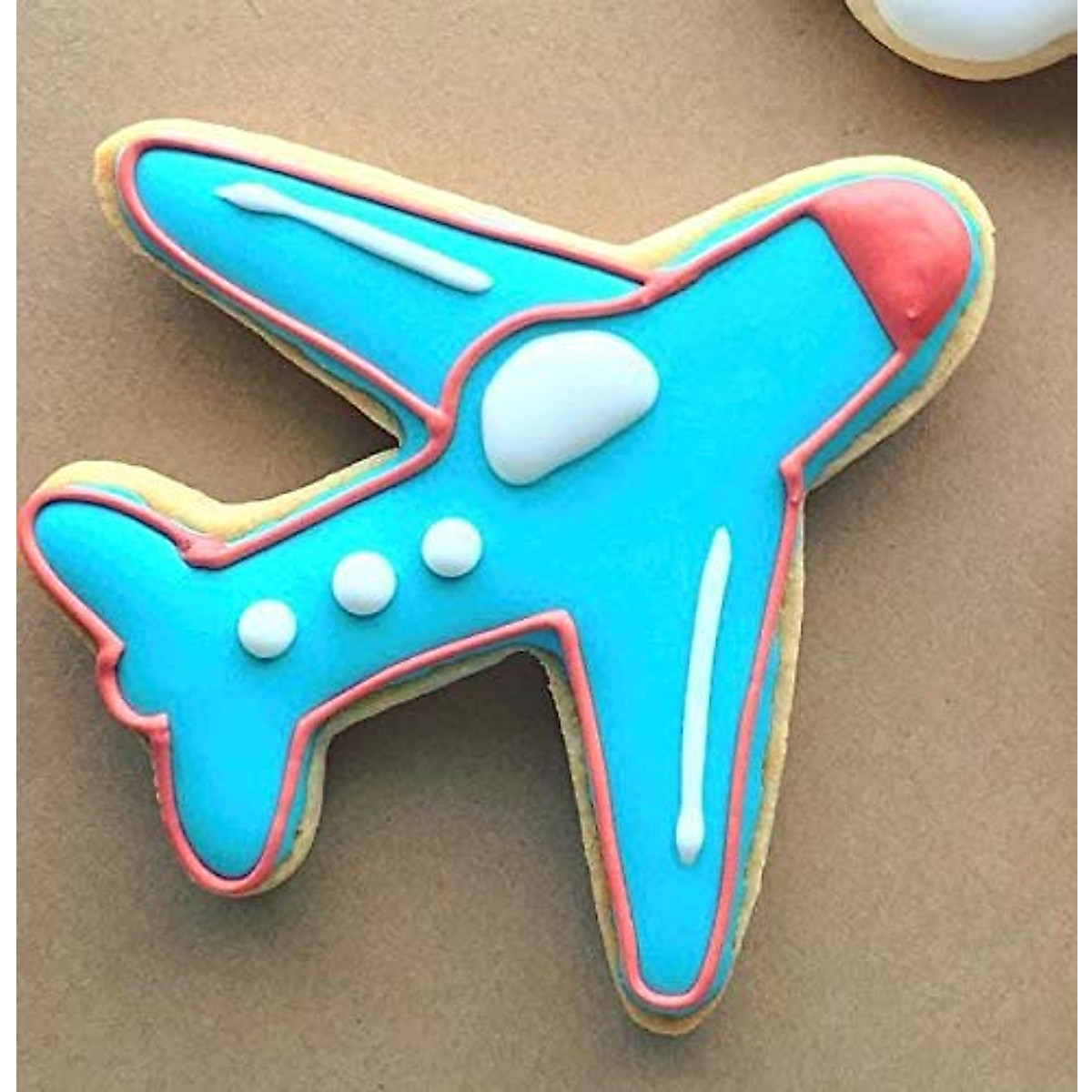 Airplane Cookie Cutter, 4" Made in USA by Ann Clark