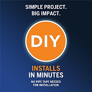 Waterpik High Pressure Hand Held Shower Head With Hose, PowerPulse Massage 6-Mode, Chrome XAL-643ME