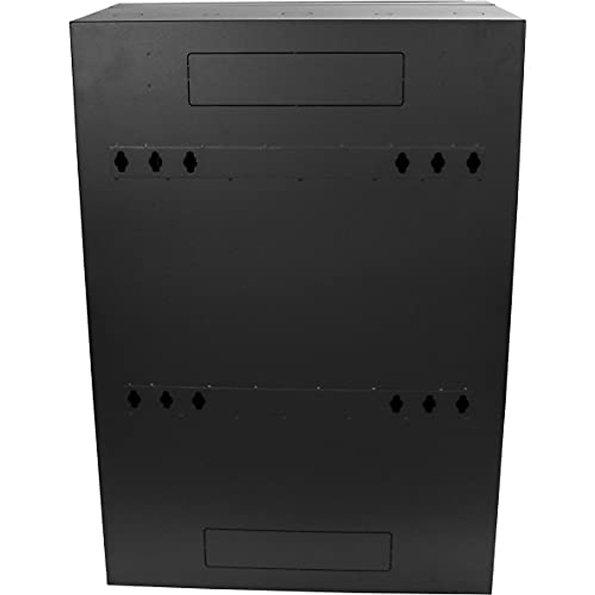 StarTech.com 8U 19" Vertical Wall Mount Server Rack Cabinet - Low Profile (15") - 30" Deep Locking Network Enclosure w/2U for Switch Patch Panel Router Mounting IT/Data Cabinet Assembled (RK830WALVS)