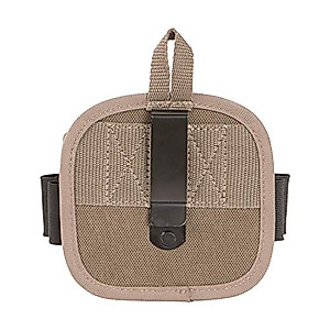 Allen Company Shotgun Shell Pouch - Clay, Trap, and Skeet Shooting Accessories - Hunting and Gun Range Gear - Soft Canvas Design - Tan