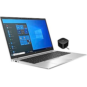 HP EliteBook 850 G8 Home & Business Laptop (Intel i5-1145G7 4-Core, 32GB RAM, 1TB m.2 SATA SSD, Intel Iris Xe, 15.6" 60Hz Full HD (1920x1080), Fingerprint, WiFi, Win 11 Pro) with 120W G4 Dock