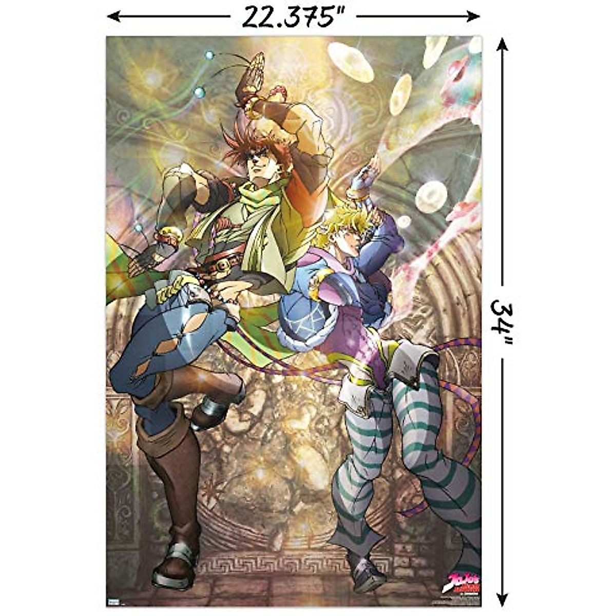 Trends International JoJo's Bizarre Adventure - Duo Wall Poster, 22.375" x 34", Unframed Version