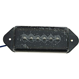 KAISH Black P90 High Power Sound Dogear Type BRIDGE Pickup Soapbar Guitar Pickups