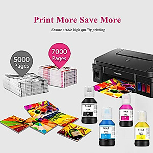 Aomya T49 Ink Compatible Epsn 4×140ml Refill Ink Bottle Replacement T49H1/T49H2/T49H3/T49H4 for Epsn SureColor SC-T3170x Printer