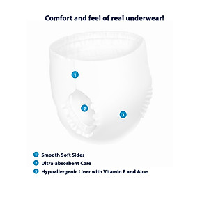 Sleepovers Youth Pants, Large/X-Large, 12 Count