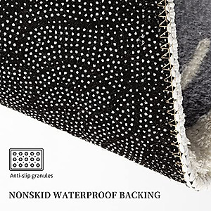 URORU Bathroom Rugs, Bath Rugs for Bathroom Non Slip, Fall Bathroom Rugs, Fluffy, Non-Slip, Machine Washable, Absorbent, Soft.Bathroom Bath Rugs Suitable for bathtubs and Showers.