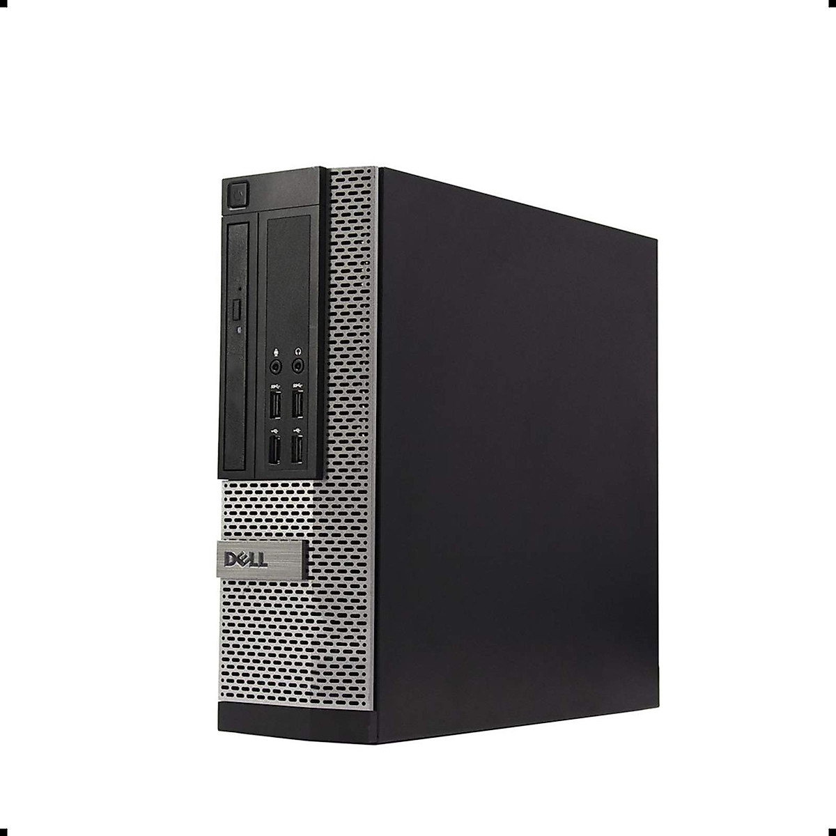 Dell OptiPlex 7020 Small Form Factor Desktop PC, Intel Quad Core I7-4790 up to 4.0GHZ, 16G DDR3, 2T, DVDRW, WiFi, BT, DP, VGA, Windows 10 Pro 64 Bit-Language Supports English/Spanish/French (Renewed)