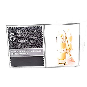 Clear Plastic Cordial Glasses, (2 6-ct. Packs)