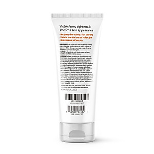 Bum Bum Cream with Lemon Vanilla Scent 2-in-1 Skin Care Cellulite Cream and Massage Lotion - Non-Greasy Skin Tightening Cream for Firm Butt, Belly & Thighs with Cupuaçu Collagen and Caffeine - 8 Fl Oz