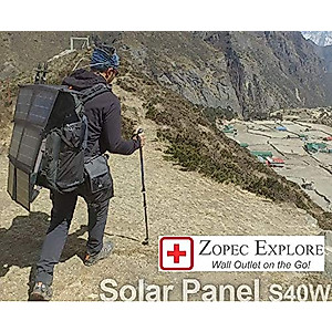 Zopec Explore 40Lite Solar Charger (for Zopec Explore CPAP Batteries)
