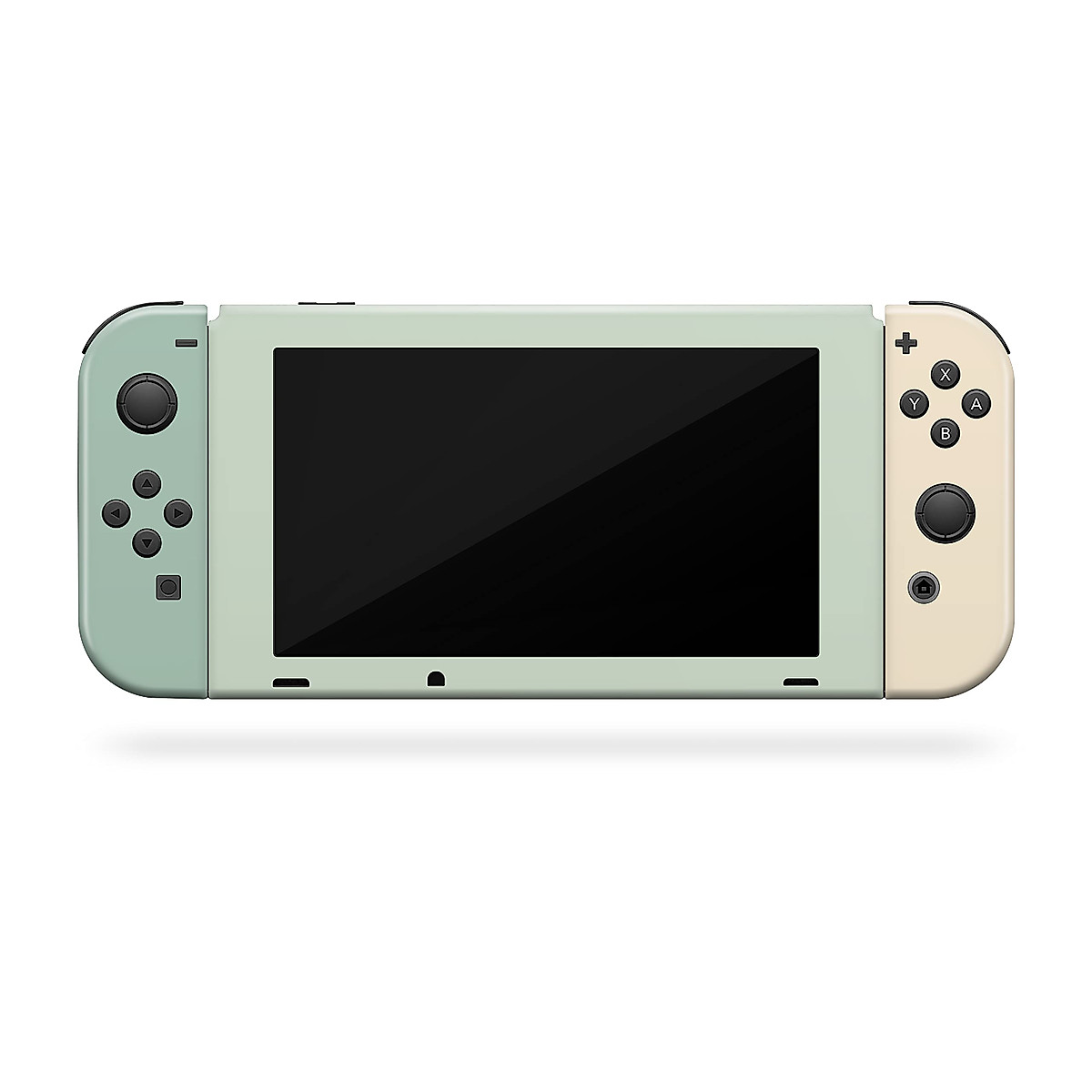 Tacky Design Retro Pastel Classic Skin Compatible with Nintendo Switch Skin Wrap Cover, Colorwave Color Blocking Skin for Nintendo Switch Stickers, Premium Vinyl 3M Full Wrap Decal.