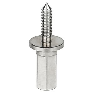 Toolcool Dowel Maker Accessories Stock Holder Screw Nail Drill Adapter Use to Attach Stock to The Drill