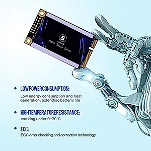 SSD SATA mSATA 120GB Shark Internal Solid State Drive High Performance Hard Drive for Desktop Laptop SATA III 6Gb/s Includes SSD 16GB 32GB 60GB 64GB 120GB 128GB 240GB 250GB 480GB 500GB (120 GB, MSATA)