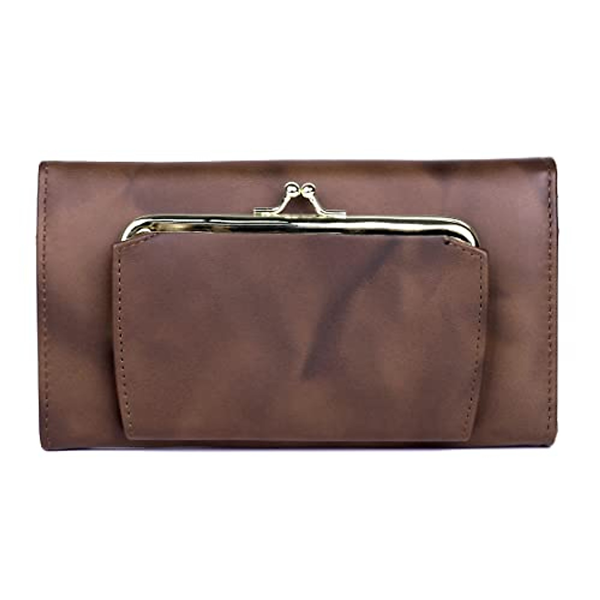 Julia Buxton Heiress Organizer® Clutch Mahogany
